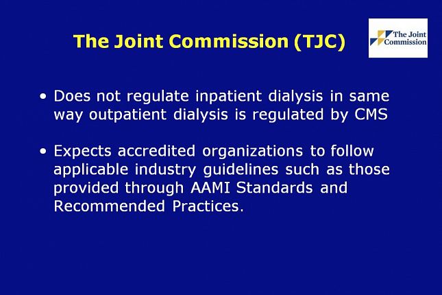 Role and Evolution of AAMI/ANSI Standards for Dialysis Fluids | RPC ...